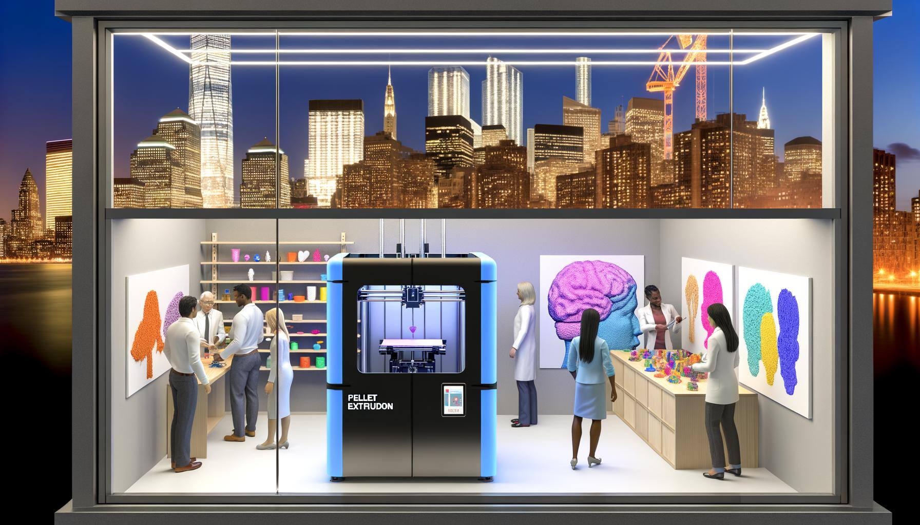 How Pellet Extrusion 3D Printing Innovates Toronto's Display Industry